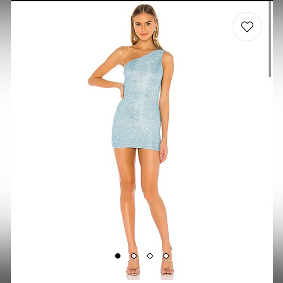 REVOLVE | Dresses | Tiffany Mini Dress In Light Blue Revolvesuperdown ...